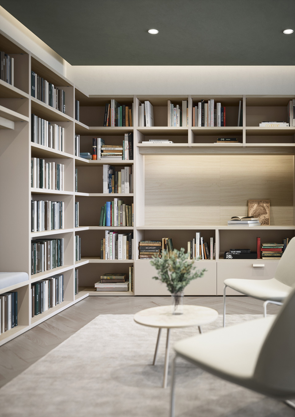 Bridging bookcase | Cinquanta3
